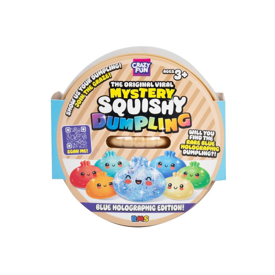 Crazy Fun Blue Holographic Squishy Dumpling Toy - Morrisons Online ...