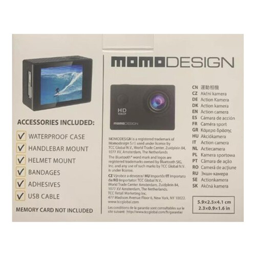 Momo Design Action Camera - Morrisons Online Groceries & Offers