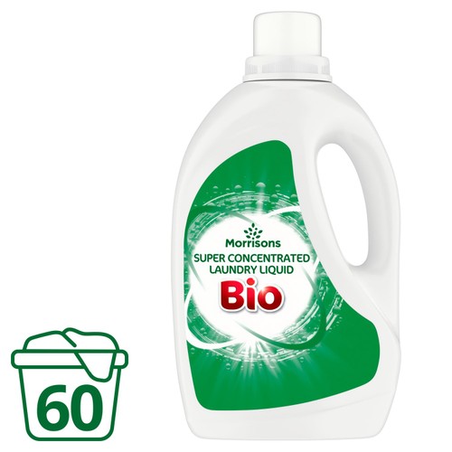 Morrisons Bio Super Concentrated Liquid 60 Washes - Morrisons Online ...