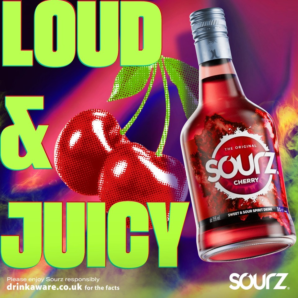 Sourz Cherry Liqueur - Morrisons Online Groceries & Offers