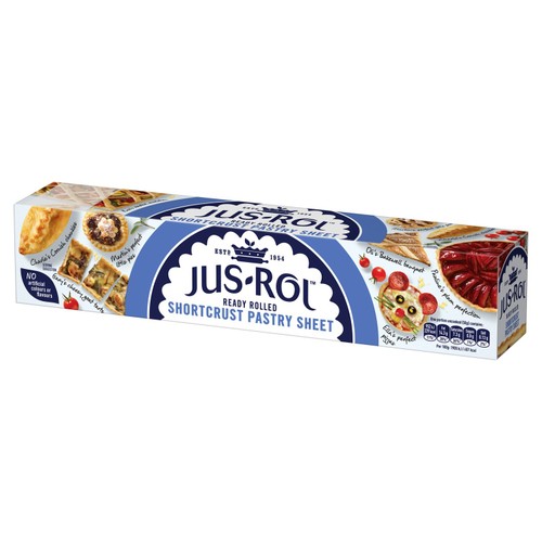 Jus Rol Shortcrust Pastry Ready Rolled Sheet - Morrisons Online ...
