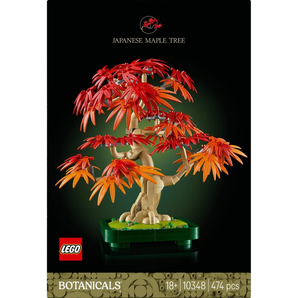 LEGO Botanicals Japanese Red Maple Bonsai Tree 10348 - Morrisons Online ...