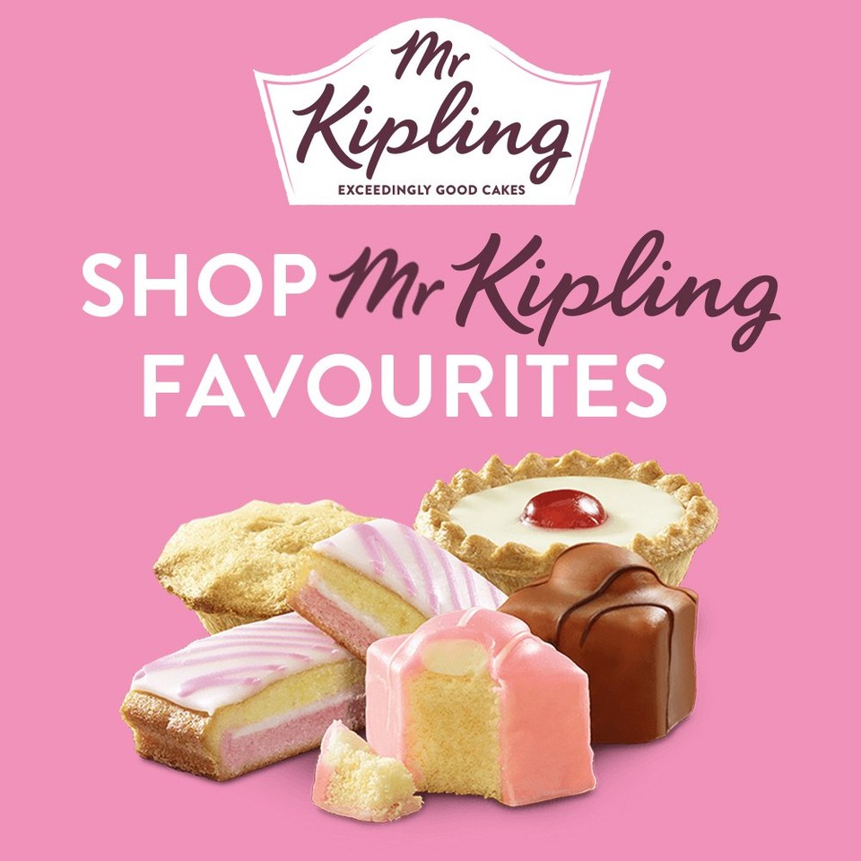 Mr Kipling Lemon Slices Cakes Multipack Snack 3x2pk - Morrisons Online ...