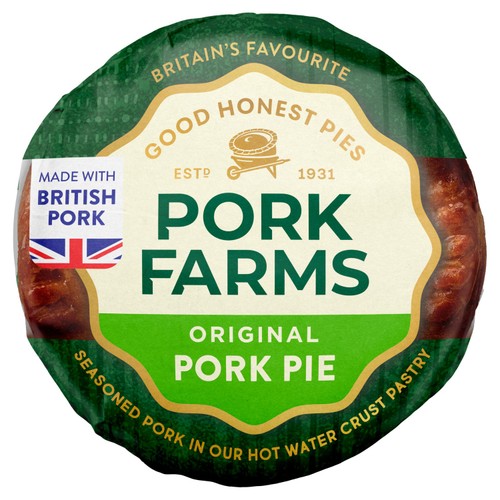 Pork Farms Original Pork Pie - Morrisons Online Groceries & Offers