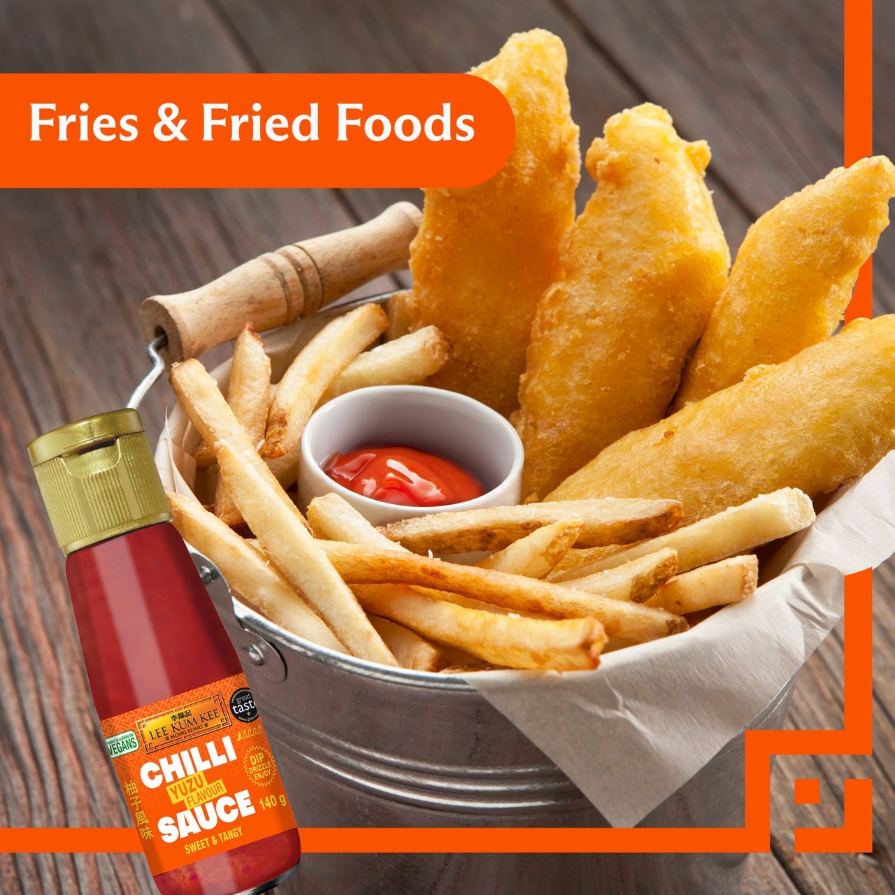 Lee Kum Kee Yuzu Flavour Chilli Sauce 140g - Morrisons Online Groceries ...