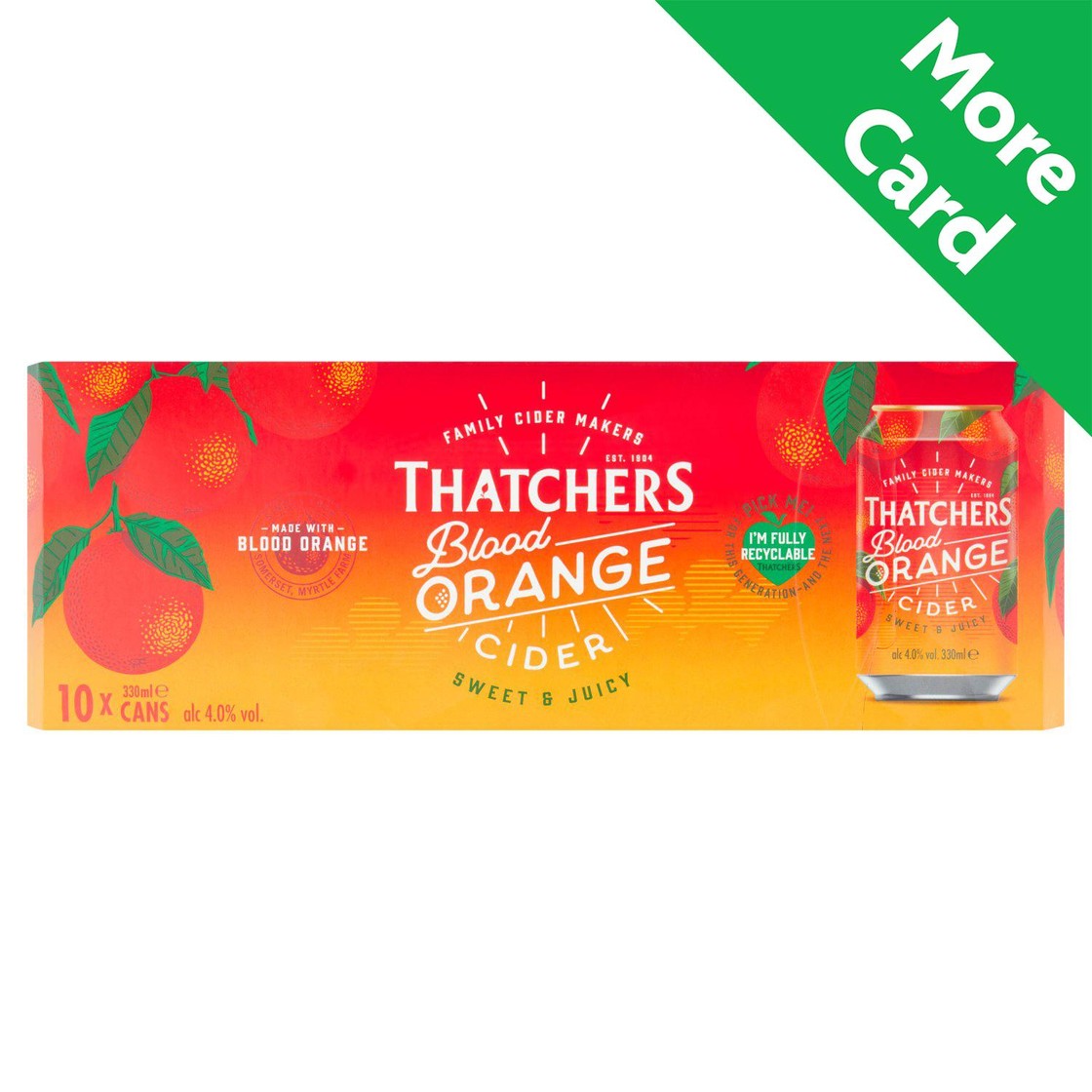 Thatchers Blood Orange Fruit Cider (ABV 4%) - Morrisons Online ...