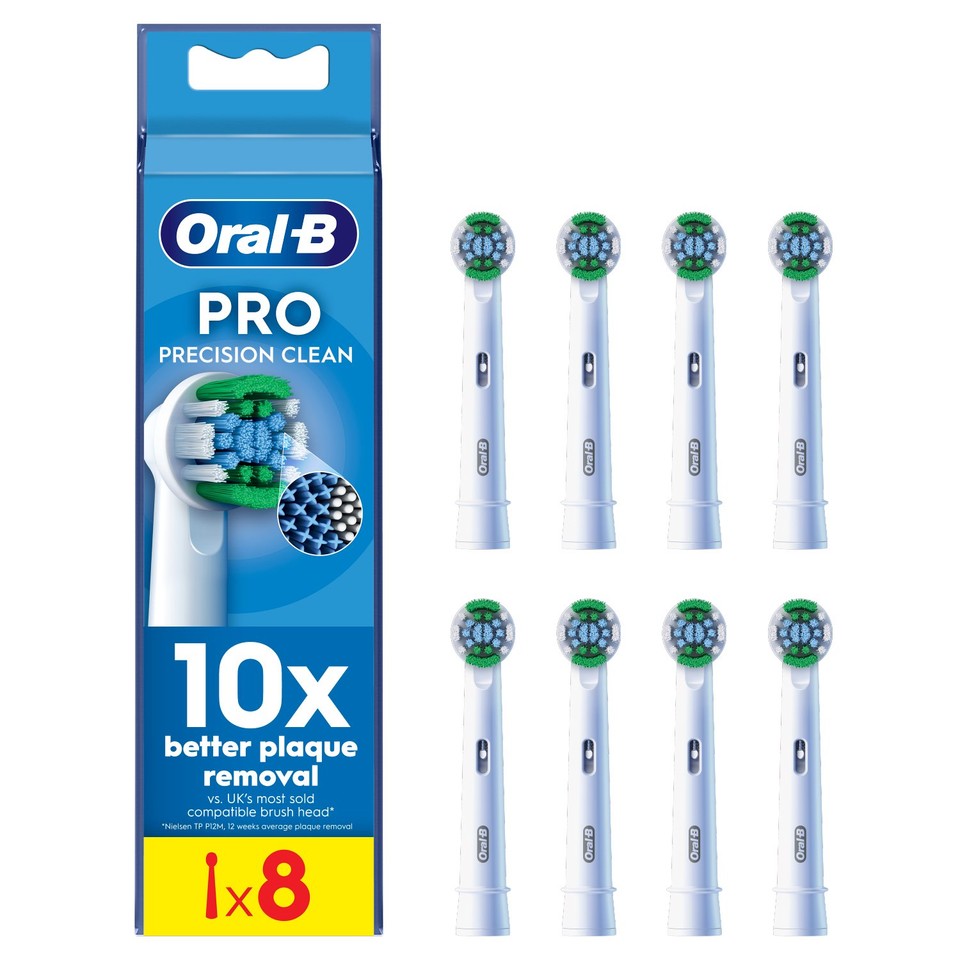 Oral-B Precision Cleaner Teeth Refills - Morrisons Online Groceries ...