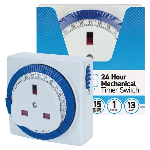 Status 24 Hour Plug In Timer Switch - Morrisons Online Groceries & Offers