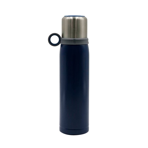 Nutmeg Home Blue Double Wall Vacuum Flask And Cup - Morrisons Online ...