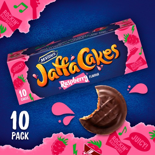 Mcvitie's Jaffa Cakes Raspberry Flavour 10 Cakes - Morrisons Online ...