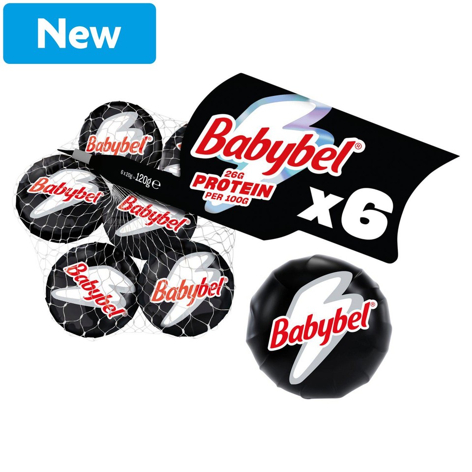 Mini Babybel Protein Cheese Snacks 6 x20g - Morrisons Online Groceries ...