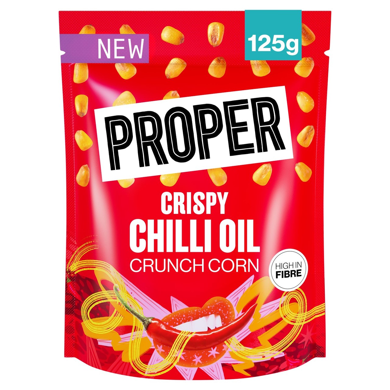 Proper Crunch Crispy Chilli Oil Corn - Morrisons Online Groceries & Offers