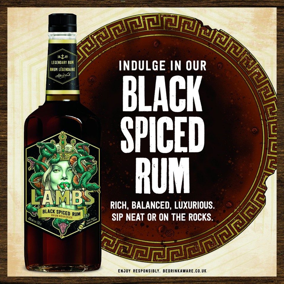 Lamb's Black Spiced Rum 70CL - Morrisons Online Groceries & Offers