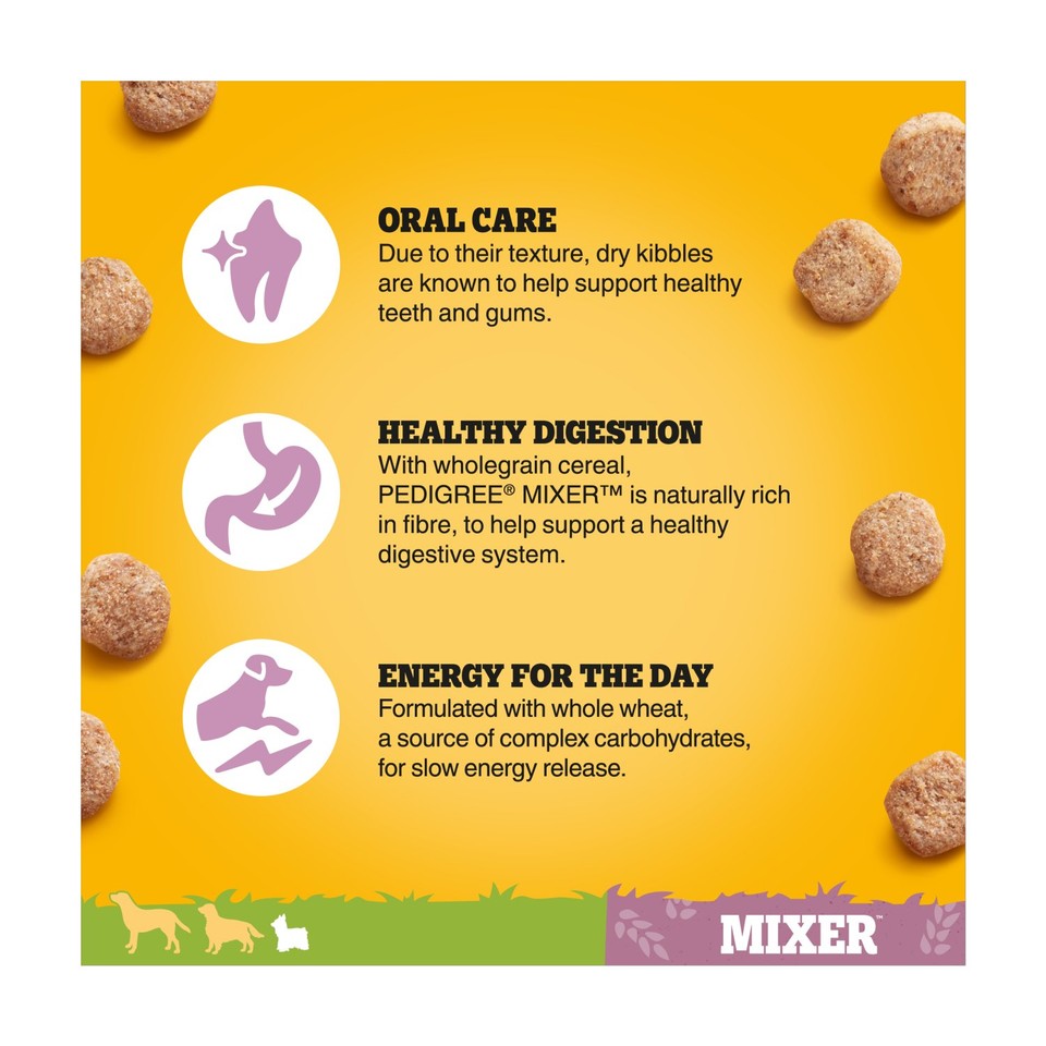 Pedigree Dry Mixer Adult Small Dog Food 2kg - Morrisons Online ...