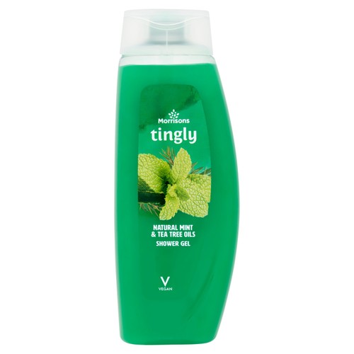 Morrisons Tingly Natural Mint & Tea Tree Oils Shower Gel - Morrisons ...
