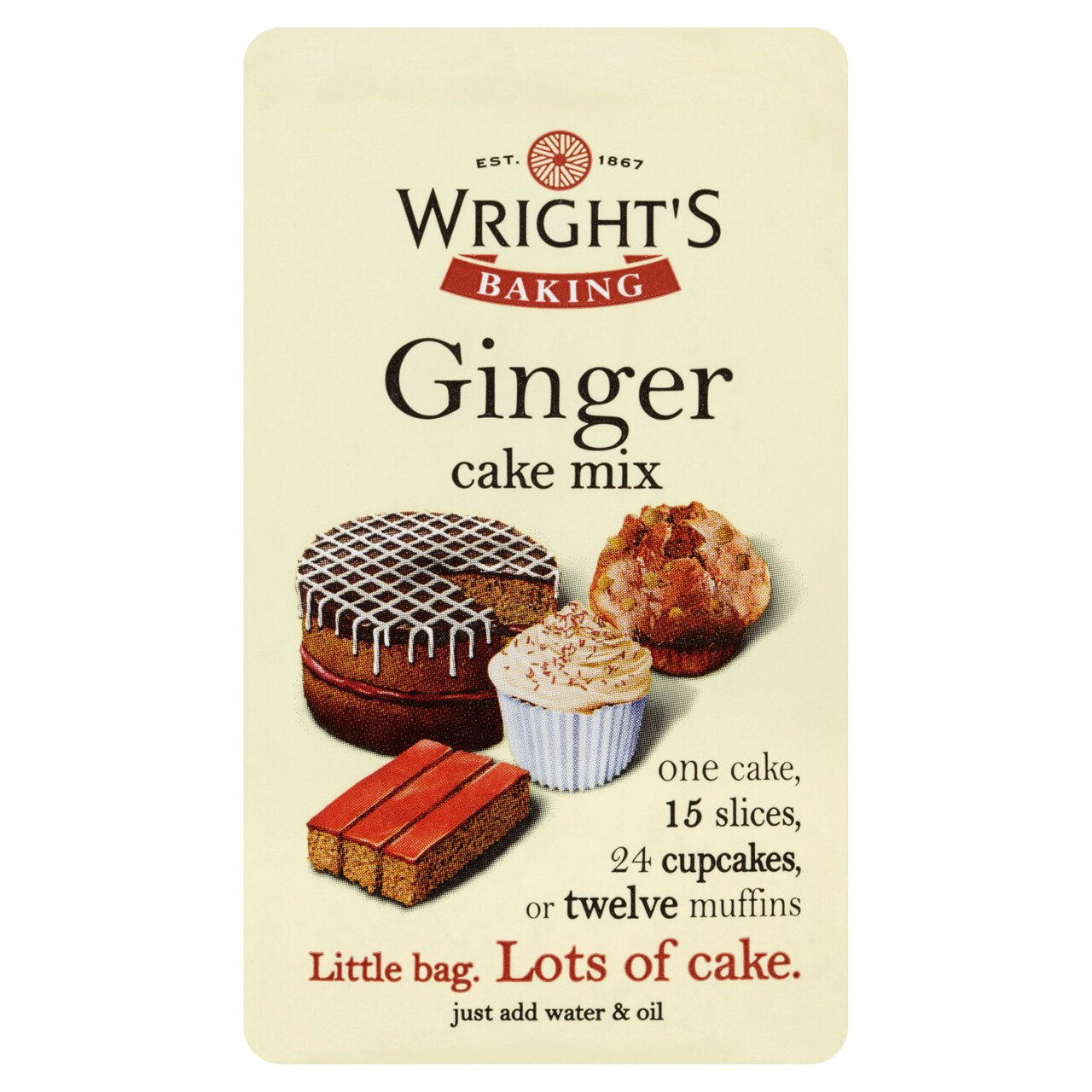 Wright's Ginger Cake Mix - Morrisons Online Groceries & Offers
