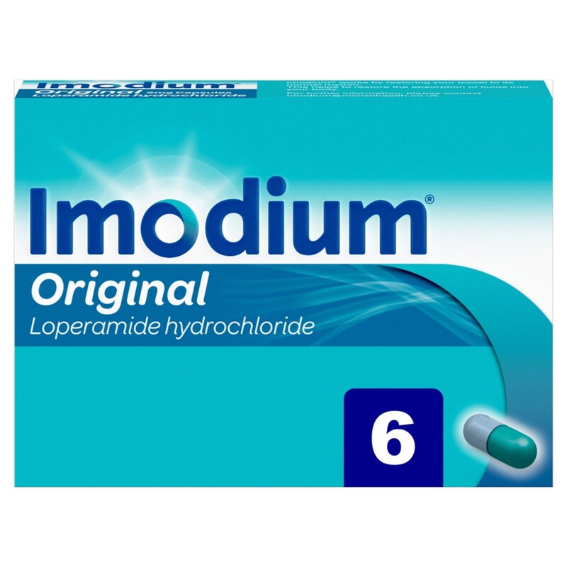 Imodium Original Capsules 2mg - Morrisons Online Groceries & Offers