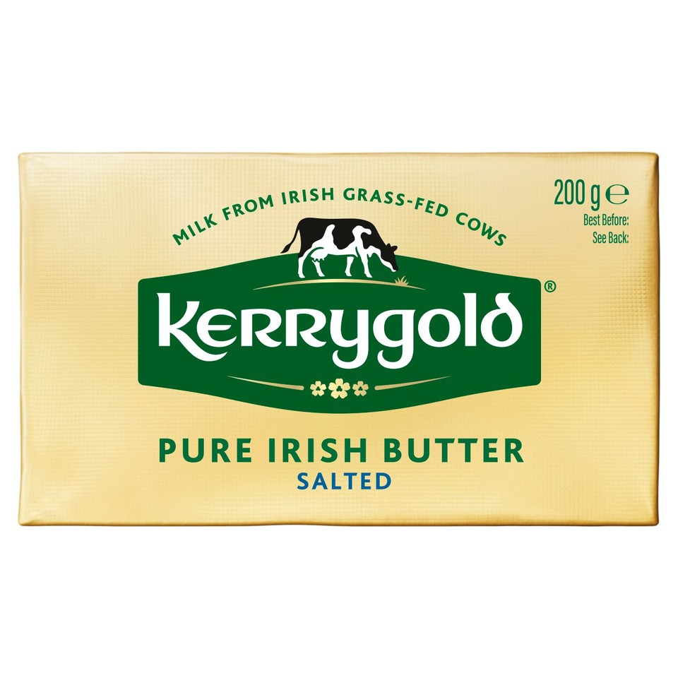 Kerrygold Salted Pure Irish Butter 200g - Morrisons Online Groceries ...