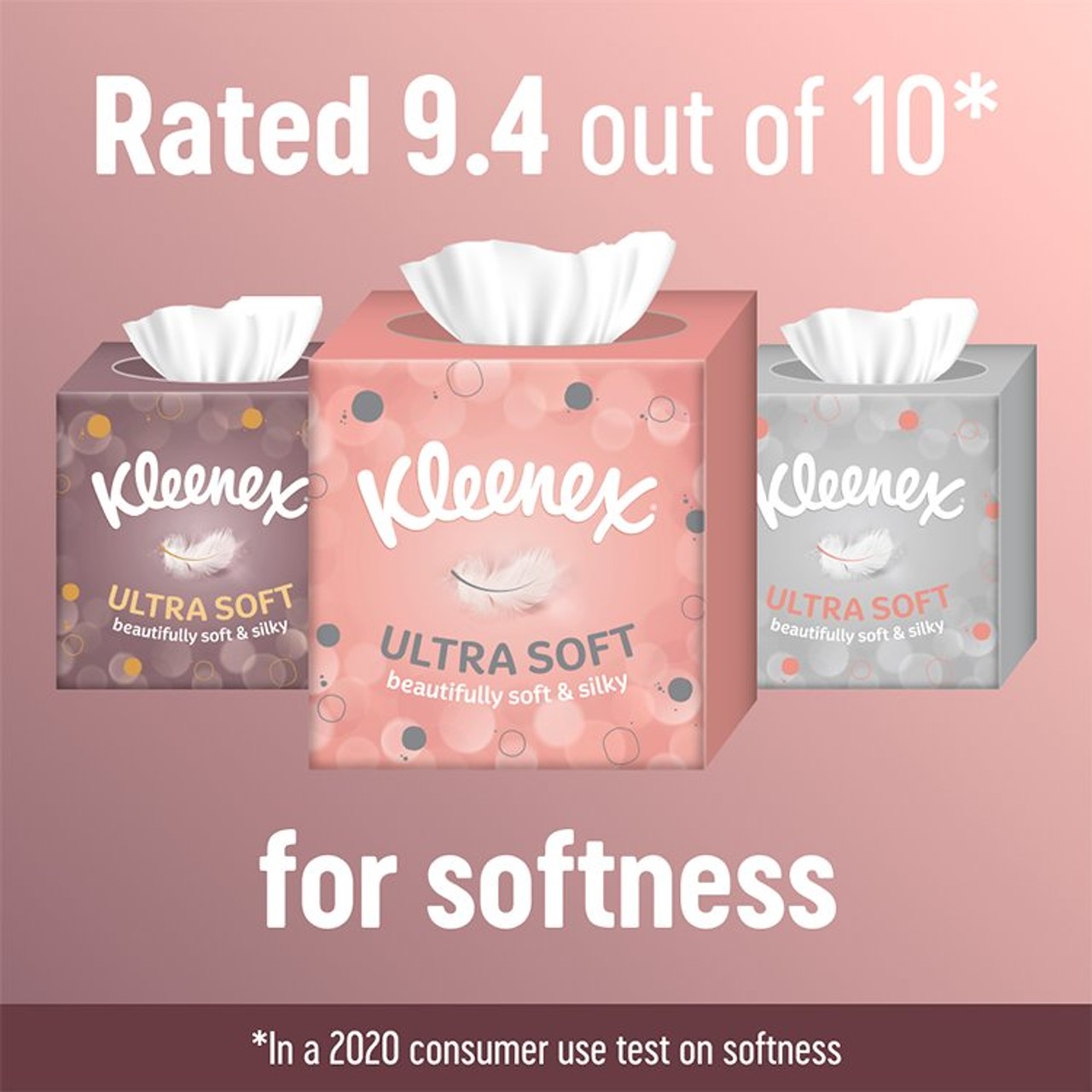 Kleenex Ultra Soft Cube Tissues 48 Sheets - Morrisons Online Groceries ...