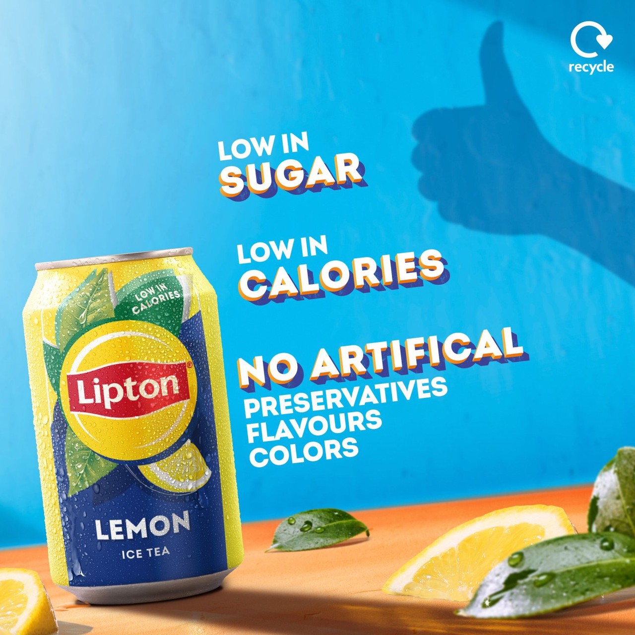 Lipton Lemon Iced Tea Cans 6 x 330ml - Morrisons Online Groceries & Offers
