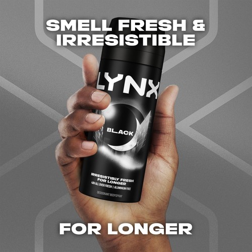 Lynx Body Spray Black 2x150ml - Morrisons Online Groceries & Offers
