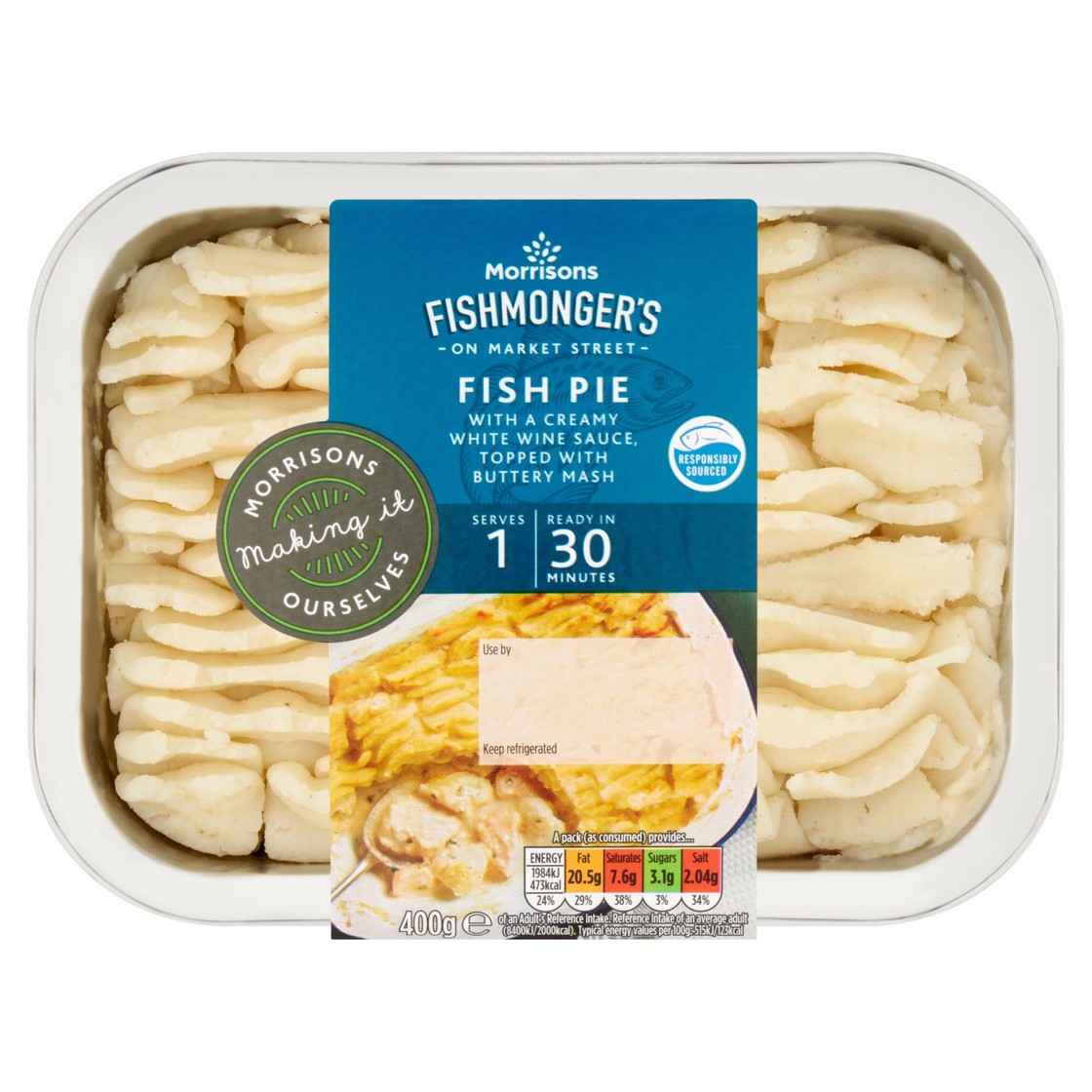 Market Street Fish Pie - Morrisons Online Groceries & Offers
