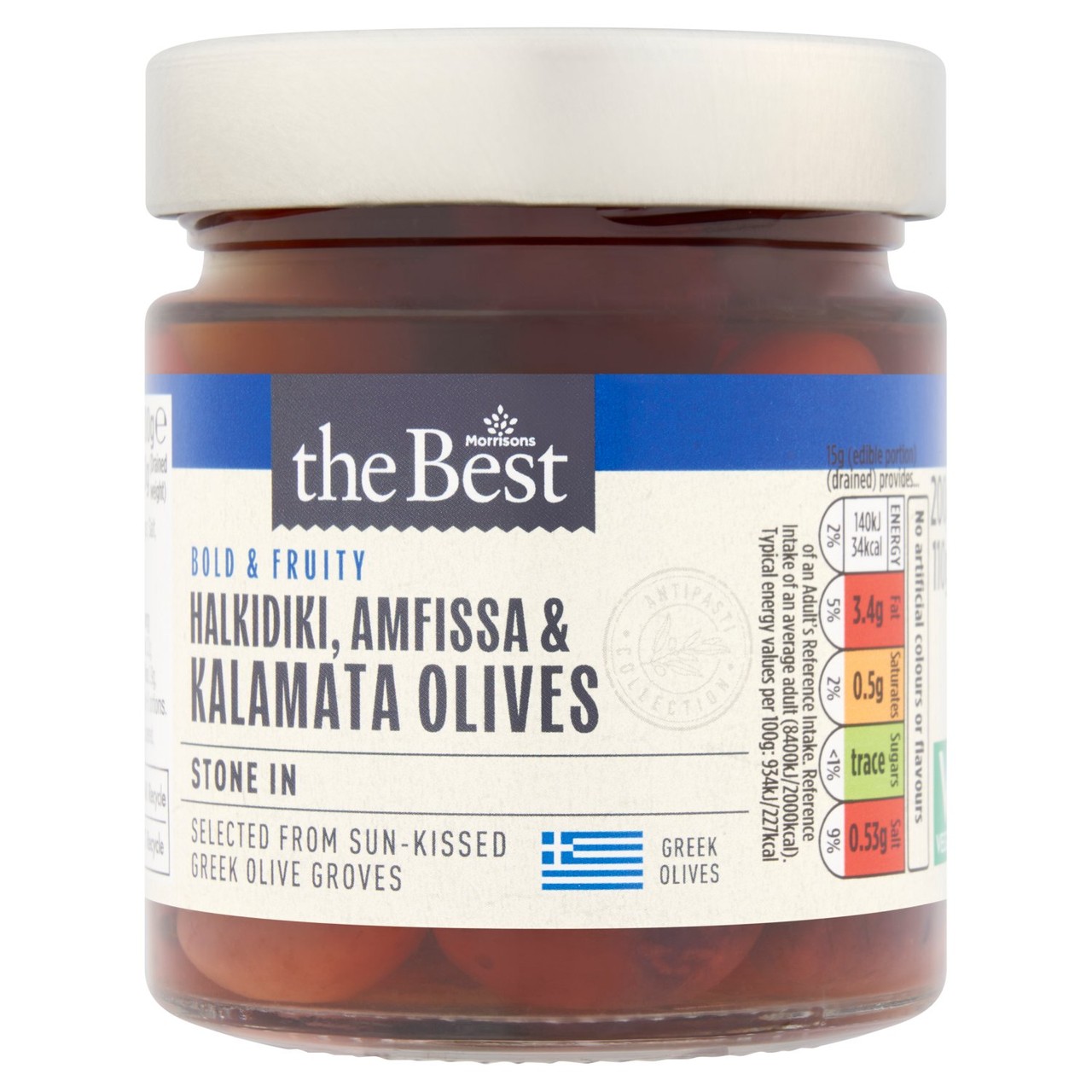 Morrisons The Best Mixed Greek Olives - Morrisons Online Groceries & Offers