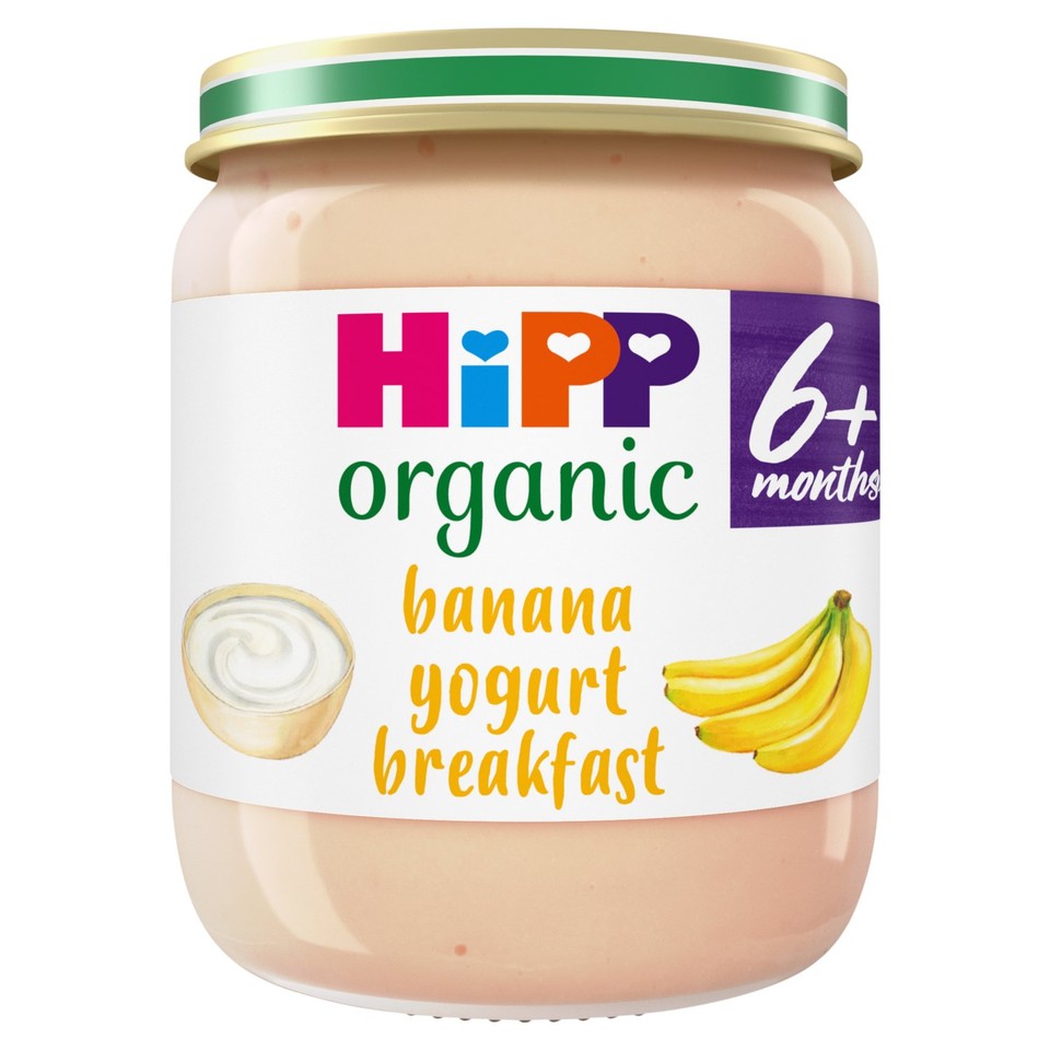 Hipp Organic Banana Yogurt 125g - Morrisons Online Groceries & Offers