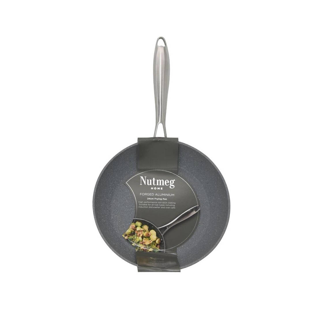 Nutmeg Home 24cm Forged Aluminium Frying Pan - Morrisons Online ...