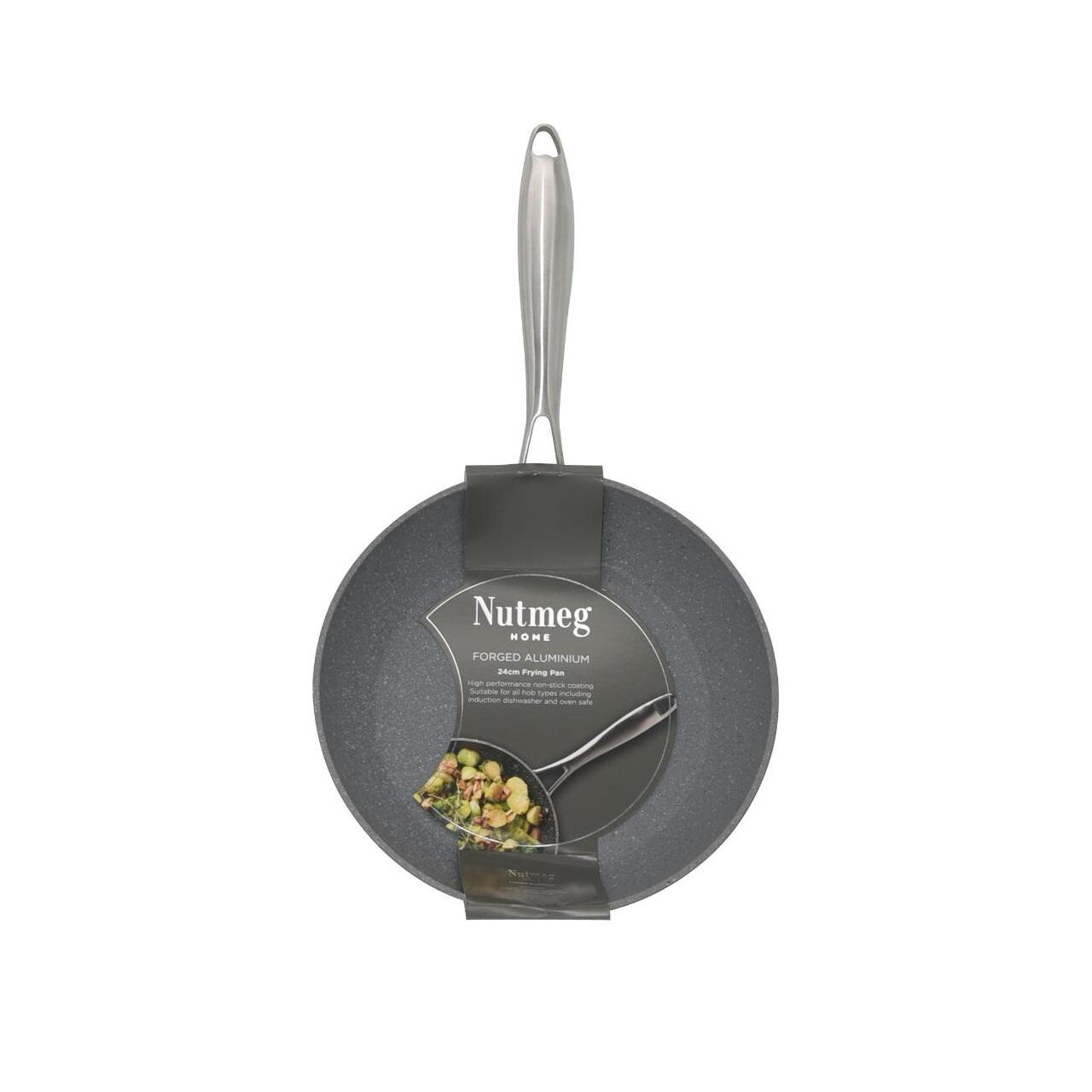 Nutmeg Home 24cm Forged Aluminium Frying Pan - Morrisons Online ...