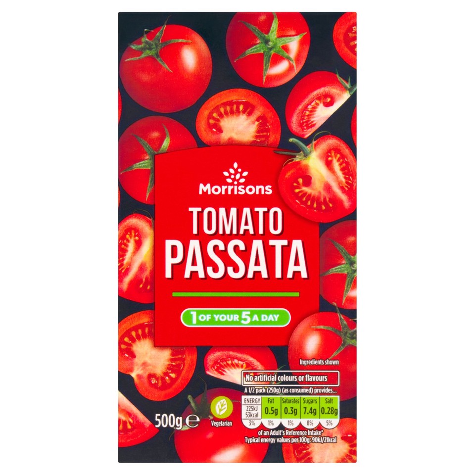 Morrisons Passata (500g) - Morrisons Online Groceries & Offers
