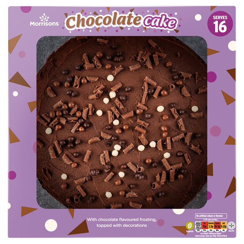 Morrisons Chocolate Celebration Cake - Morrisons Online Groceries & Offers