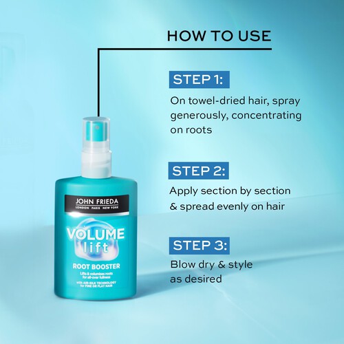 John Frieda Luxurious Volume Blow dry Lotion