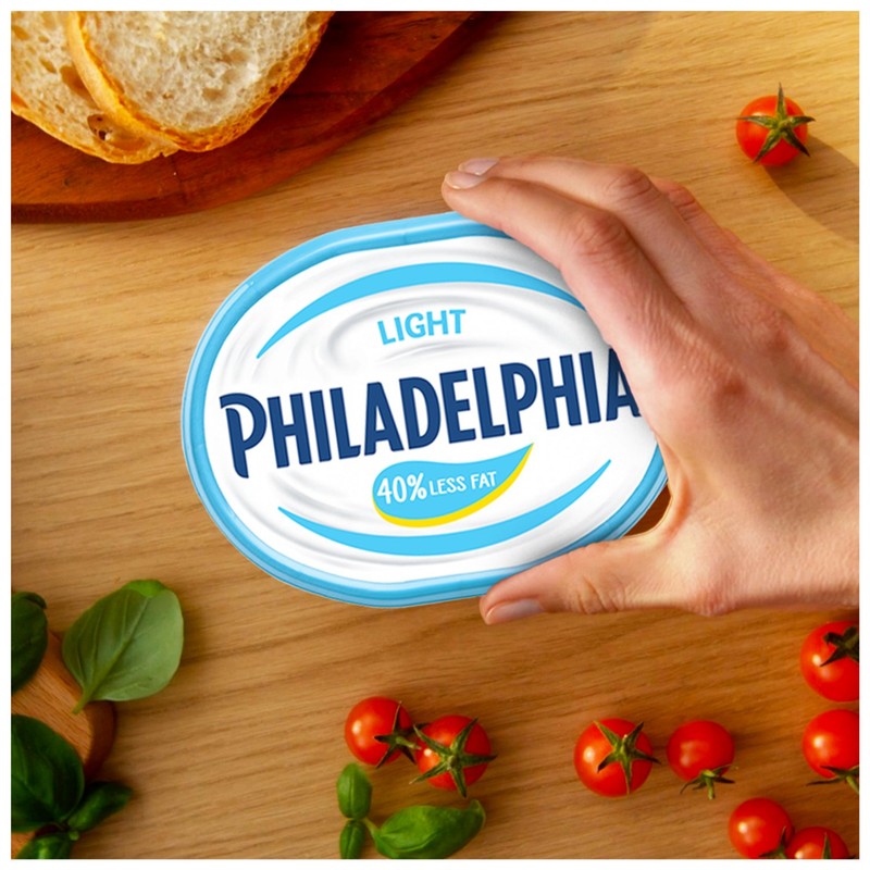 Philadelphia Light Low Fat Soft Cream Cheese 165g - Morrisons Online ...