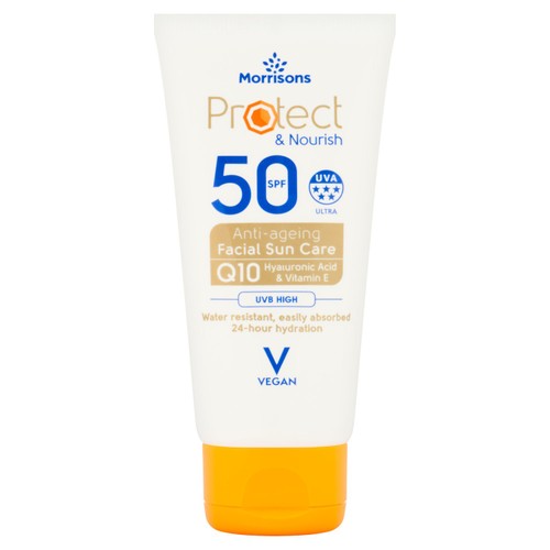 Morrisons SPF 50 Anti-Ageing Facial Sun Care Cream 50ml - Morrisons ...