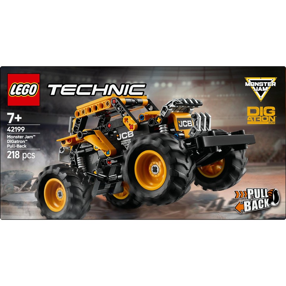 LEGO Technic Monster Jam DIGatron Pull-Back 42199 - Morrisons Online ...