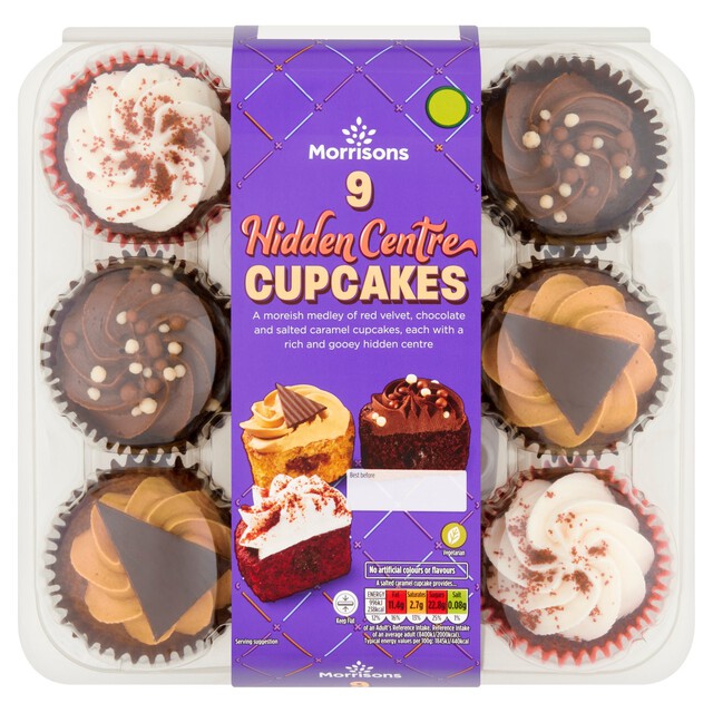 Morrisons Hidden Centre Cupcakes - Morrisons Online Groceries & Offers