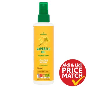Morrisons Rapeseed Oil 1 Cal Cooking Spray - Morrisons Online Groceries ...