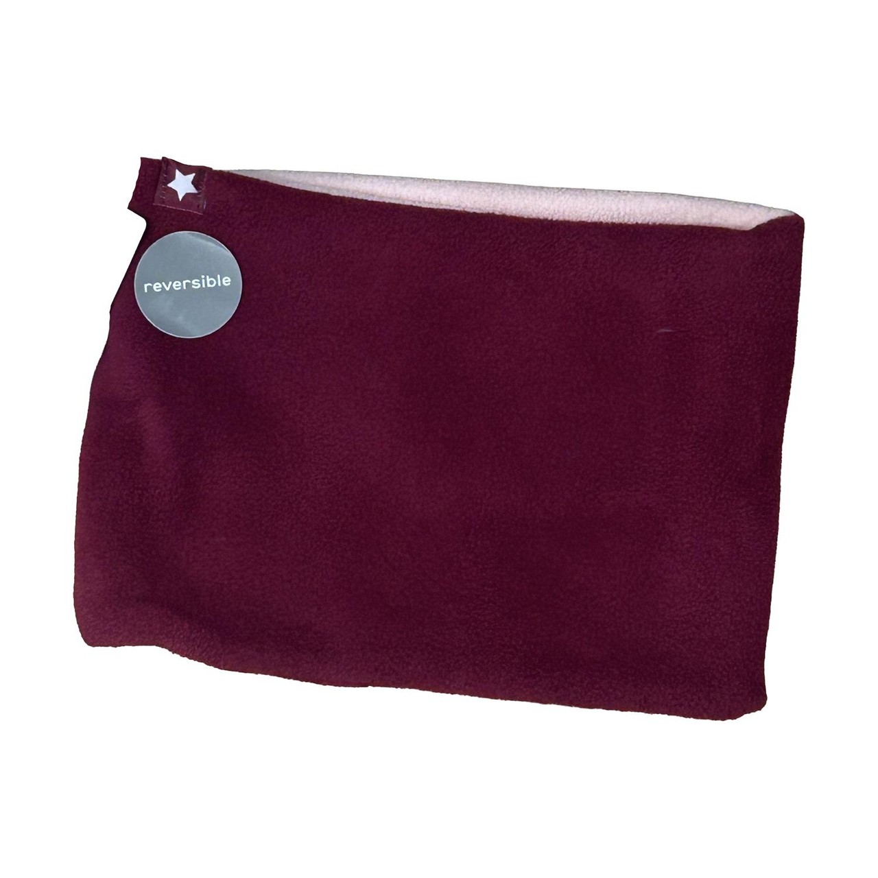 Nutmeg Pink/Berry Reversible Snood - Morrisons Online Groceries & Offers