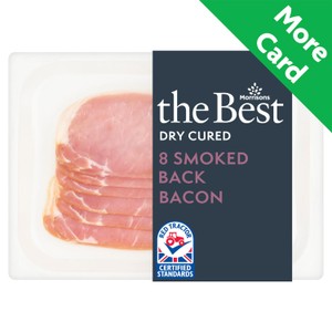 Morrisons The Best 8 Smoked Back Bacon 240g - Morrisons Online ...
