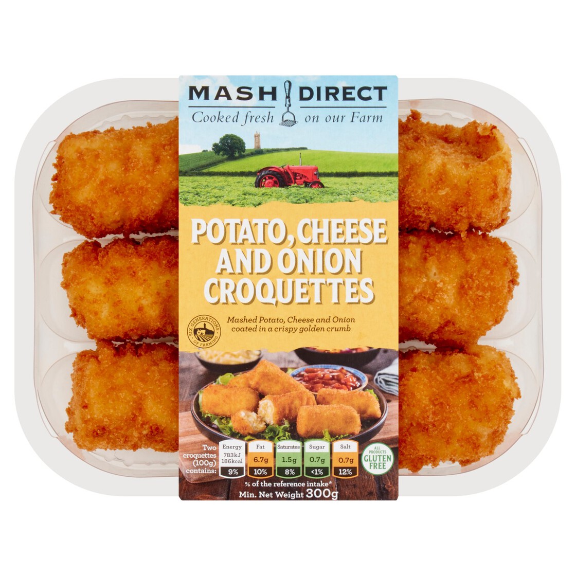 Mash Direct Cheese and Onion Croquettes - Morrisons Online Groceries ...