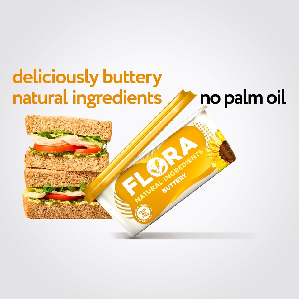 Flora Buttery Spread With Natural Ingredients - Morrisons Online ...