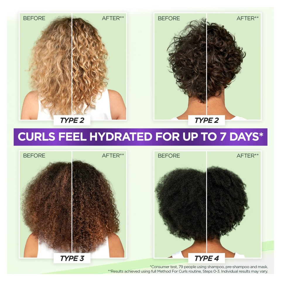 Garnier Method for Curls Pre-Shampoo 200ml - Morrisons Online Groceries ...