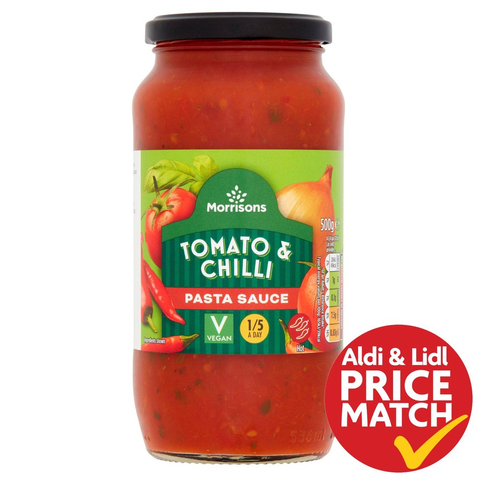Morrisons Tomato & Chilli Pasta Sauce - Morrisons Online Groceries & Offers