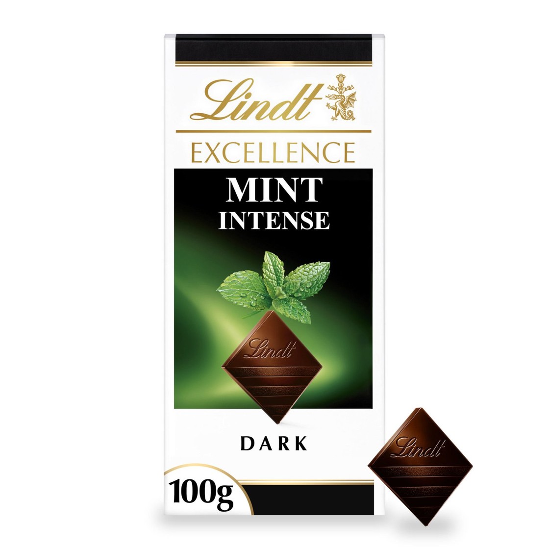Lindt Excellence Dark Mint Chocolate Bar 100g - Morrisons Online ...