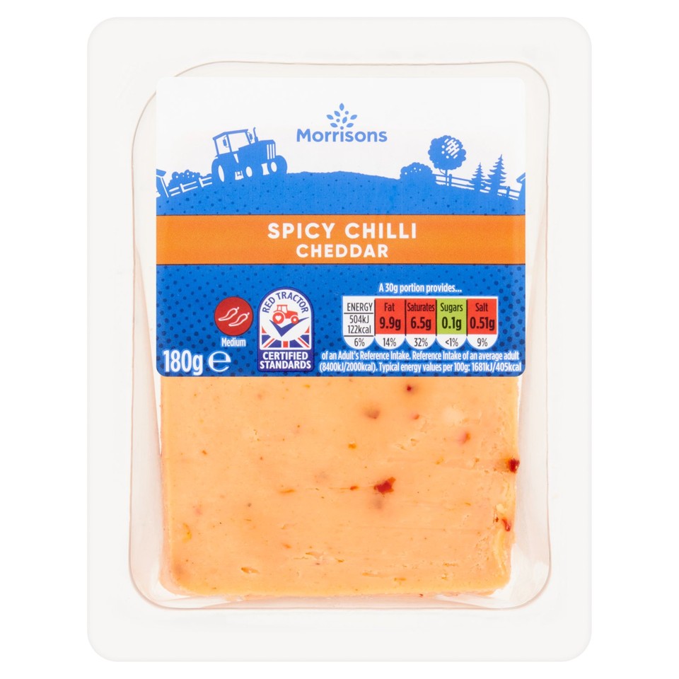 Morrisons Spicy Chilli Cheddar - Morrisons Online Groceries & Offers