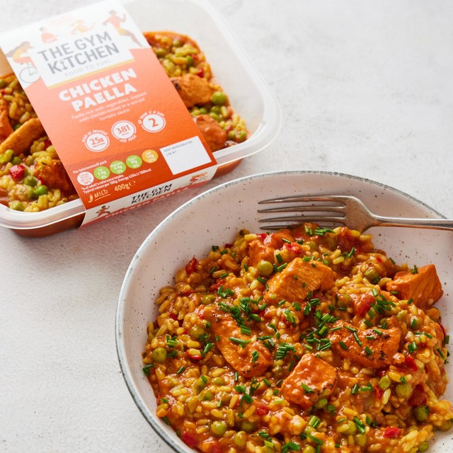 The Gym Kitchen Chicken Paella 400g - Morrisons Online Groceries & Offers