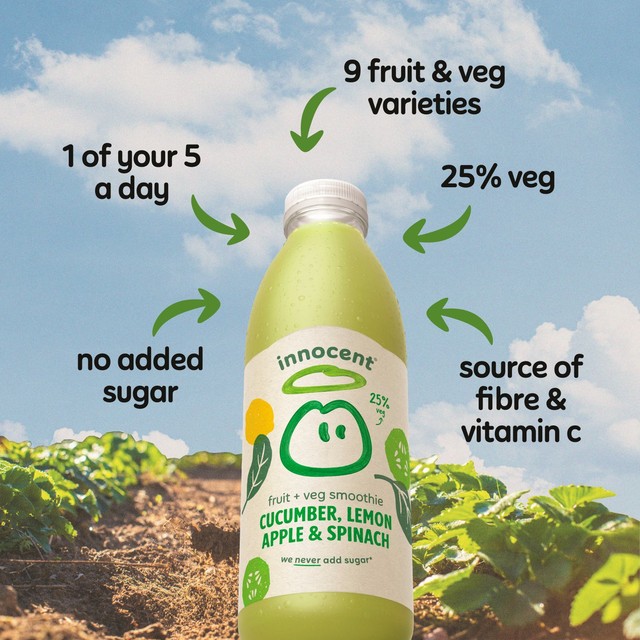 Innocent Cucumber, Lemon, Apple & Spinach Smoothie 750ml - Morrisons ...