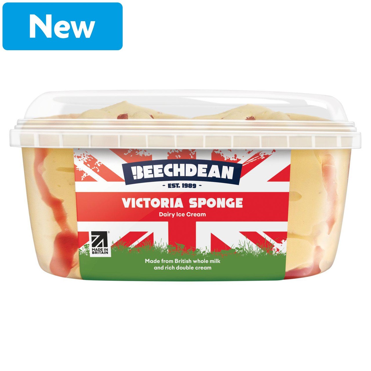 Beechdean Victoria Sponge Ice Cream 1L - Morrisons Online Groceries ...