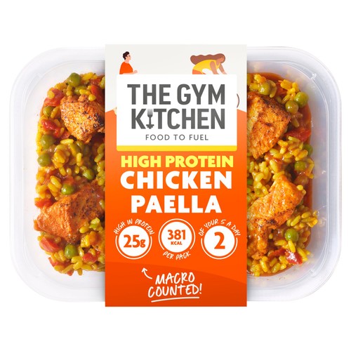 The Gym Kitchen Chicken Paella 400g - Morrisons Online Groceries & Offers